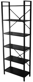 Regál Loft 8642 H black