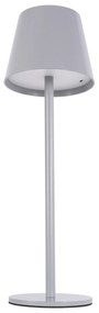 Toolight Toolight, dotyková LED noční stolní lampa 5W, 3 barvy světla, USB napájení, APP1369-T GREY, šedá, OSW-08631