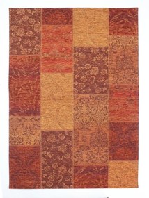 Flair Rugs koberce Kusový koberec Manhattan Patchwork Chenille Terracotta Rozměry koberců: 155x230