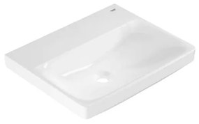 Grohe Euro Ceramic - Umyvadlo 55x44 cm, bez přepadu, bez otvoru pro baterii, alpská bílá 102431SH00