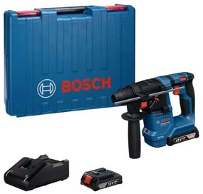 Bosch - 18V AKU vrtací kladivo GBH 18V-18, 2x aku 2,0 Ah Li-Ion, nabíječka 0611927001