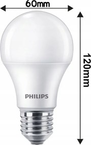 LED žárovka PHILIPS E27 a60 13w 1521lm 2700k - teplá bílá