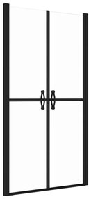 vidaXL Sprchové dveře čiré ESG (78–81) x 190 cm
