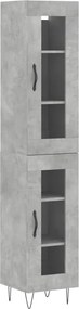 vidaXL Skříň highboard 34,5x34x180 cm kompozit [3199461] Barva: hnědý dub