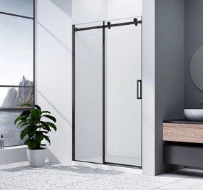 Gelco Gelco, DRAGON BLACK sprchové dveře 1600mm, čiré sklo, GD4616B
