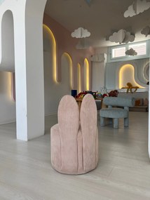 Atelier del Sofa Křeslo Bunny - Pink, Růžová