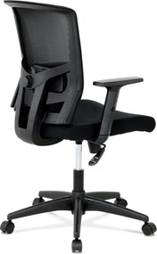 Ergonomická kancelářská židle VALERIO - černá síťovina