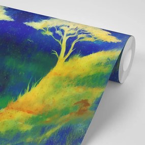 Samolepící tapeta kouzelná dvojice stromů