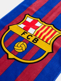 Sinsay - Bavlněná osuška se vzorem FC Barcelona - vícebarevná