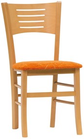 Stima Židle VERONA s čalouněným sedákem Odstín: Buk, Látky: LUX cappuccino 24