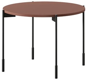 Konferenční stolek kulatý Sonatia 60 - burgund