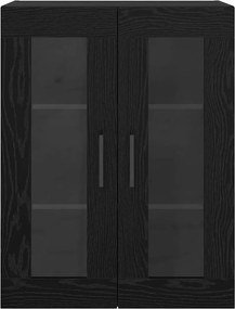 Nástěnné skříňky 2 ks Černý dub 69,5 x 34 x 90 cm 3394568