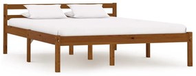 Petromila Rám postele medově hnědý masivní borovice 120 x 200 cm