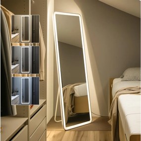 BRILAGI - Stojací zrcadlo ELEGANZA LED/42W/230V 160x50 cm IP44 CRI 90 stmív.+CCT