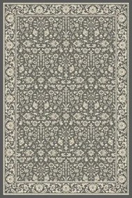 Kusový koberec vlněný Agnella Isfahan Itamar Popel Šedý Rozměr: 160x240 cm