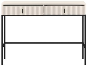 Toaletní stolek Maggiore 104 cm kašmír/černý