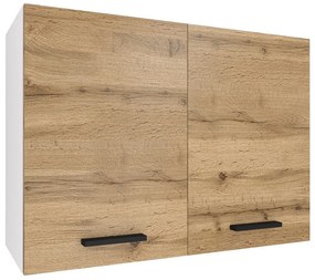 Kuchyňská skříňka Belini horní 80 cm dub wotan  TOR SG80/2/WT/DW/0/B1