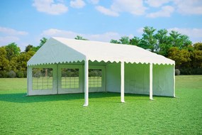 Párty stan 6x6 m STANDARD - ohnivzdorný barva Bílá