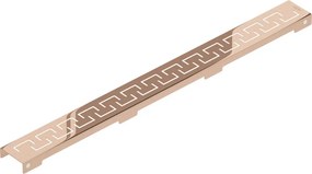 Mexen Flat M15 kryt pro liniový odtok 50 cm, růžové zlato - 1624050