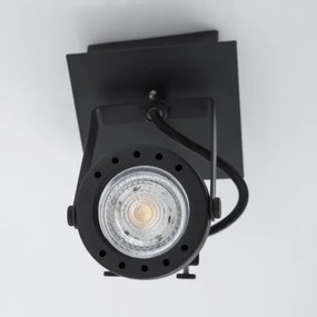Designové bodové svítidlo Salva 10 černé