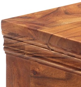 Příborník 62 x 30 x 75 cm masivní akáciové dřevo - Default Title