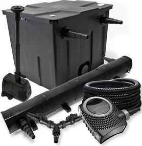 Sada jezírkové filtrace SunSun CBF-350 / CTF-8000 – 12000 L, 8000 l/h, 70 W (54987)