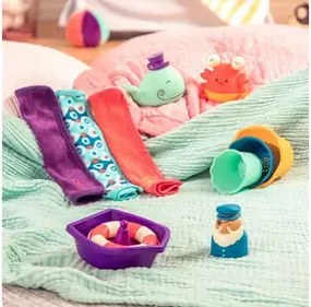 B-Toys Sada hraček do koupele Wee B. Splashy / od narození