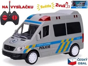 RC auto Česká policie se světlem a zvukem / RC auto / 27 MHz / Na bate