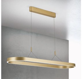Orion - LED Lustr na lanku CARRARA LED/80W/230V 2700/3000/4000K zlatá