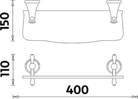 Nimco LADA Retro police, 40 cm LA 19091UK-40-26