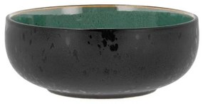 Zelená/černá ramen miska z kameniny 1,2 l Gastro Green/Black – Bitz