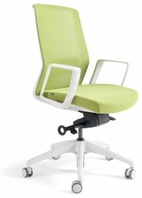 Kancelářská ergonomická židle BESTUHL J17 WHITE — více barev Šedá