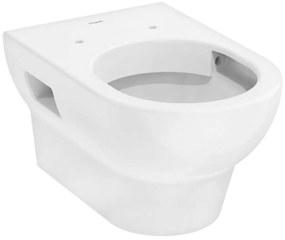 Hansgrohe GladeLake S - Závěsné WC, AquaChannel Flush, Rimless, EcoSmart, bílá 60106450