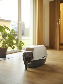 ROTHO ECO BAILEY toaleta pro kočky - černá