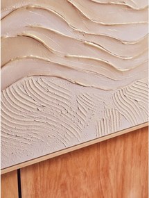 3D obraz s rámem/na plátně 73x143 cm Astratto – Premier Housewares