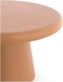 Kulatý konferenční stolek v terakotové barvě ø 70 cm Kulona – Light &amp; Living
