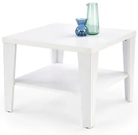HALMAR Konferenční stolek Manta kwadrat 70x70x54cm – bílý