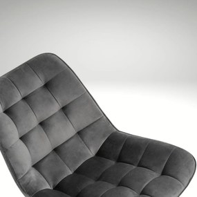 Vikio Jídelní set pro 4 osoby 160x90 cm dub noha X šedá židle VJS236-4S-S