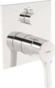 Hansa Paleno - Baterie pod omítku, pro 2 spotřebiče, chrom 80509021