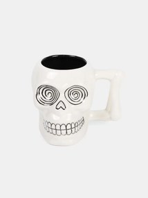 Sinsay - Hrnek s halloweenským motivem - bílá