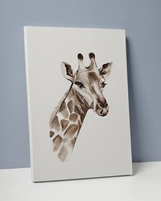 Obraz Giraffe Bez okraje 30 x 40 cm - napnuté plátno na dřevěném rámu