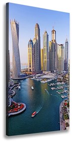 Wallmuralia Vertikální Foto obraz canvas Zátoka Dubaj 50x100