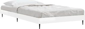 vidaXL Rám postele 90 x 200 cm kompozitní dřevo [832271] Barva: šedá sonoma