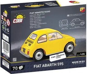 COBI 24514 Fiat Abarth 595 / 70 kostek / 1:35 / od 6 let