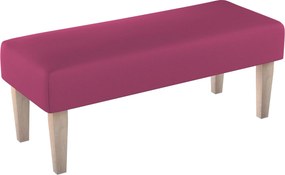 Dlouhá lavička 100x40cm barva švestková