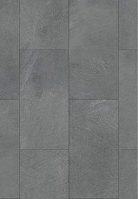 Mexen Grey Dark vinylové panely 610 x 305 mm LVT Dryback 2,5 mm, podklad PVC, 4 V-drážka, Kámen - F1459-0610-305-255-4V1-01