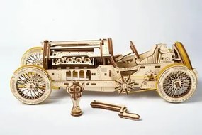 Ugears 3D dřevěné mechanické puzzle U9 Auto (Grand Prix) / od 14 let /