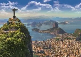 Trefl - Puzzle - Rio De Janeiro / 1000 dílků / 68.3 x 48 cm / věk 12+