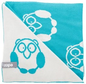 Zopa Dětská deka Little owl Mint