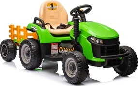 LEAN CARS Akumulátorový traktor BBH-030, zelený